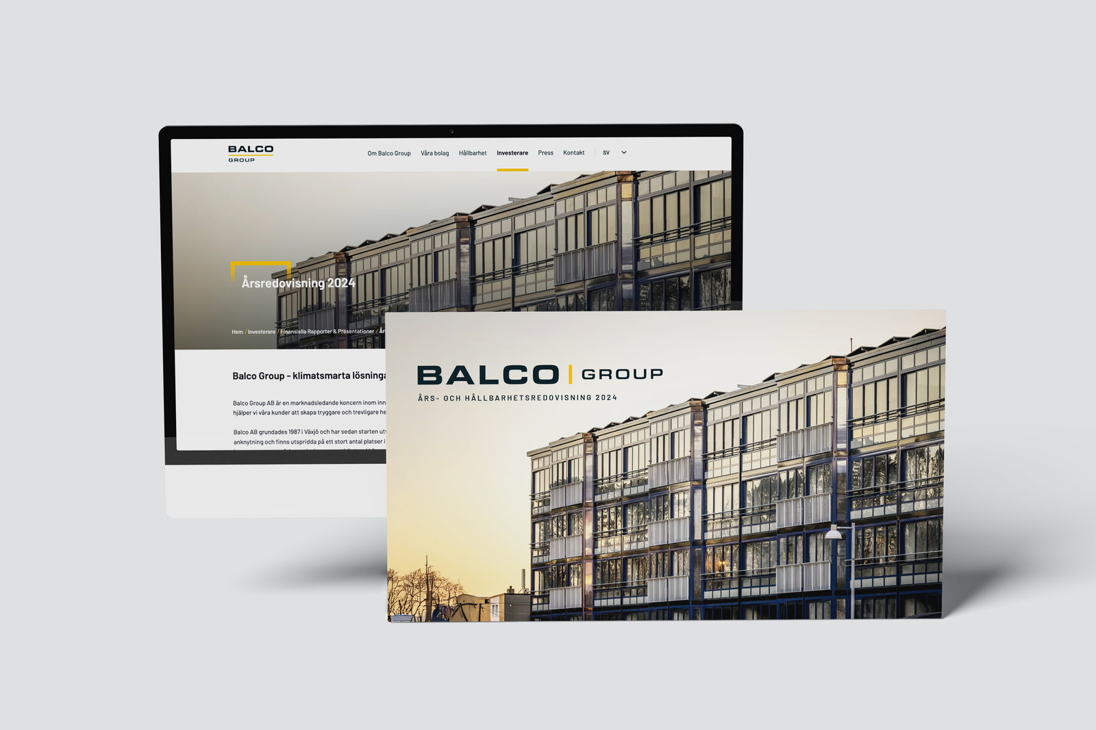Annual and Sustainability Report 2024 | Balco Group